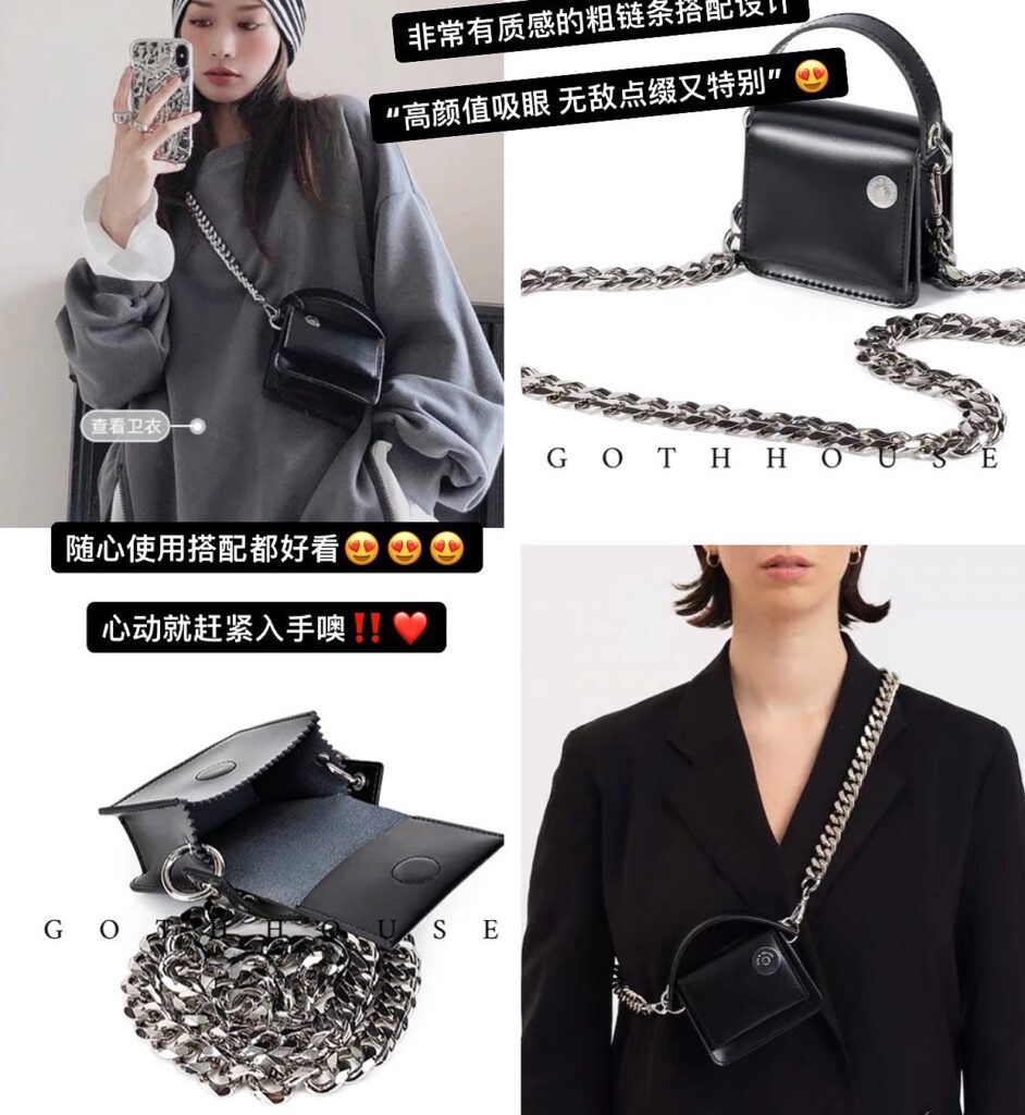 Mini Killa Chain Bag - GOTHHOUSE